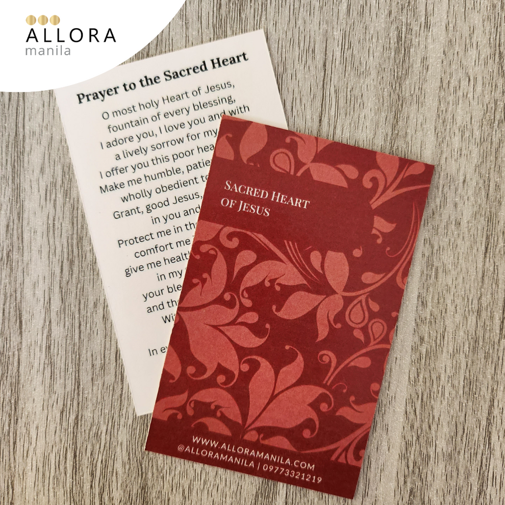 Prayer Cards (stampita) – Allora Manila